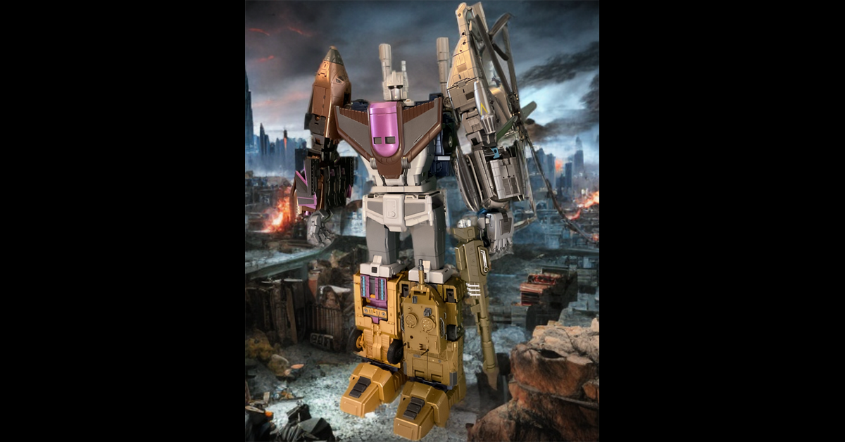 Zeta Toys ZA-07 Bruticon Bruticus Metallic Edition - Fantasy Action Figures